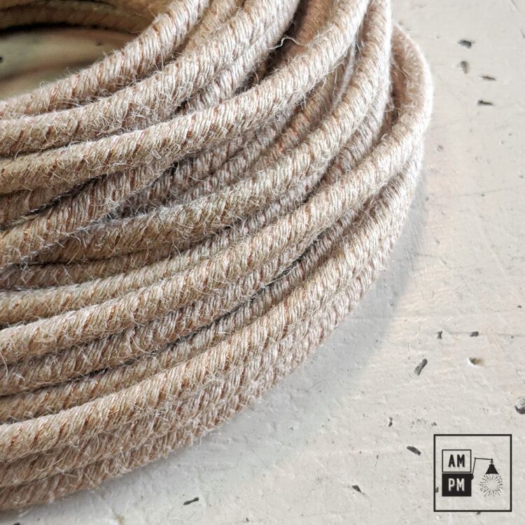 Fil électrique recouvert de jute - AM/PM
