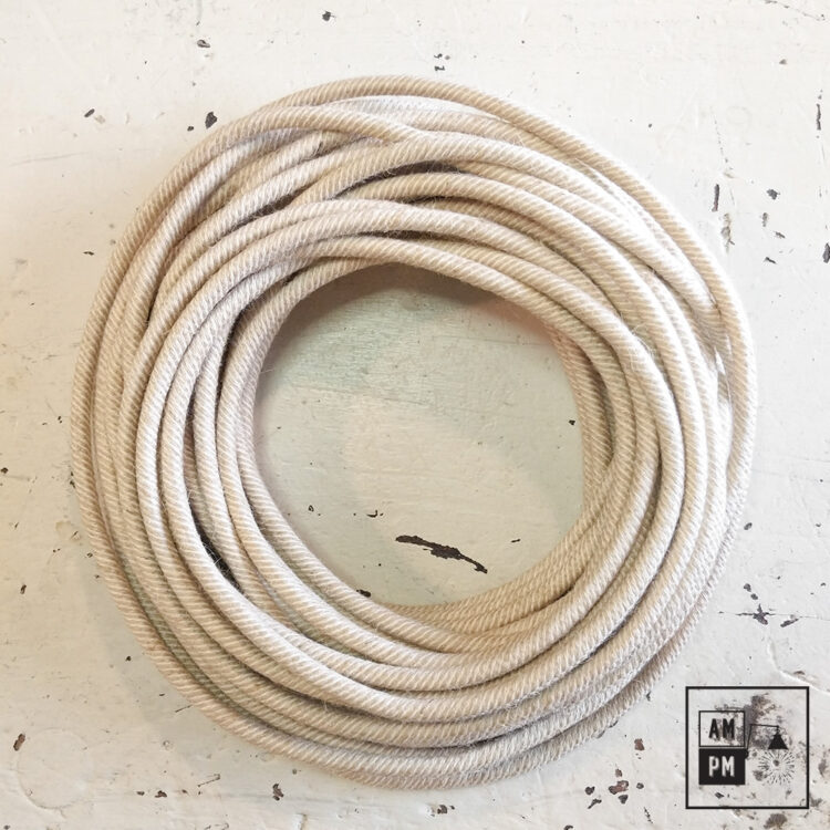 Fil électrique recouvert de jute - AM/PM